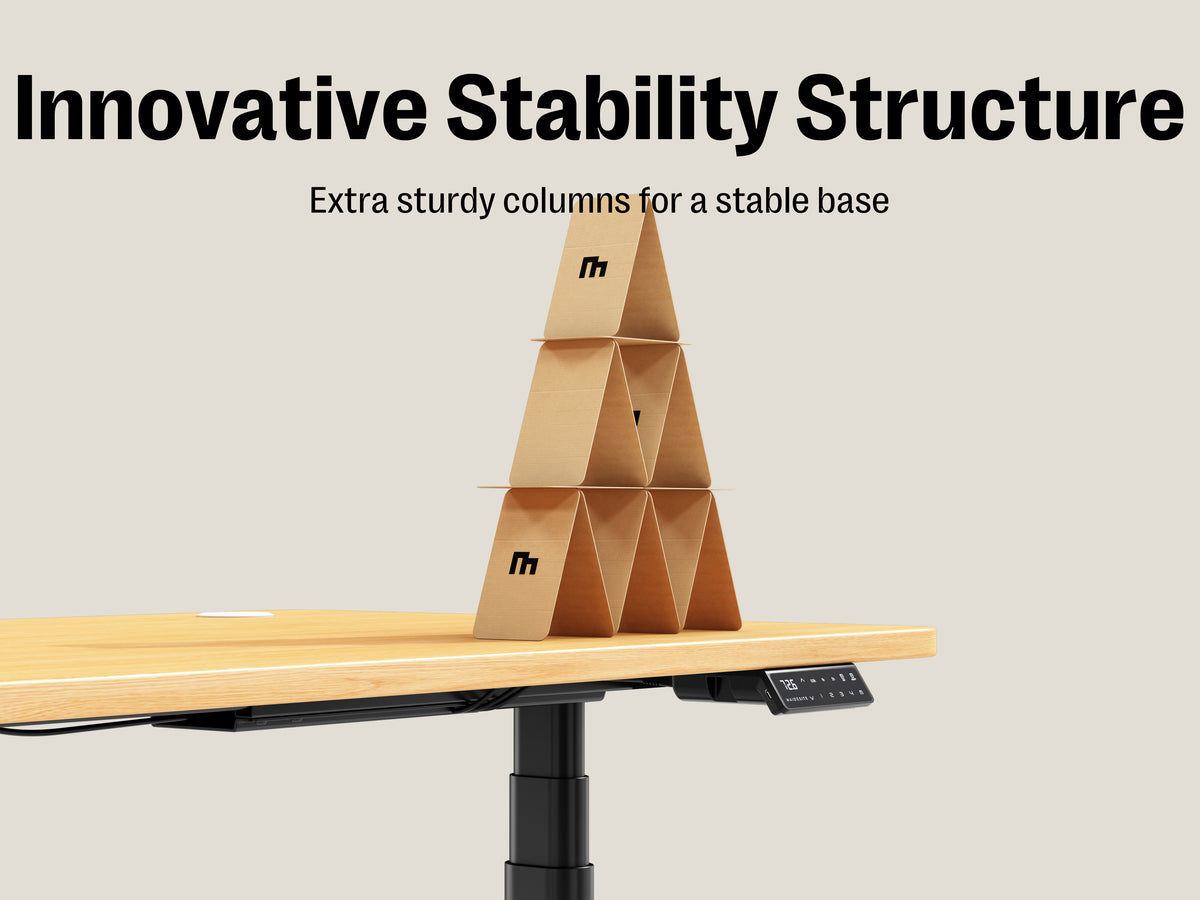 Maidesite TH2 Plus Art/EL2 Plus Art - Electric Standing Desk Height Ad ...