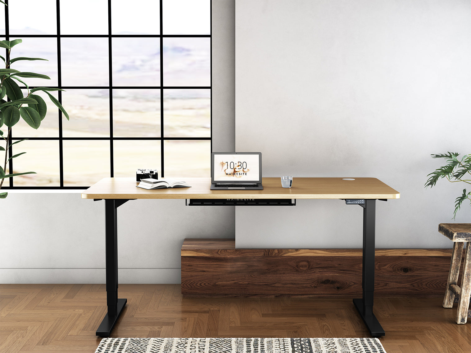 Maidesite T2 Pro Plus - Electric Height Adjustable Standing Desk Frame ...