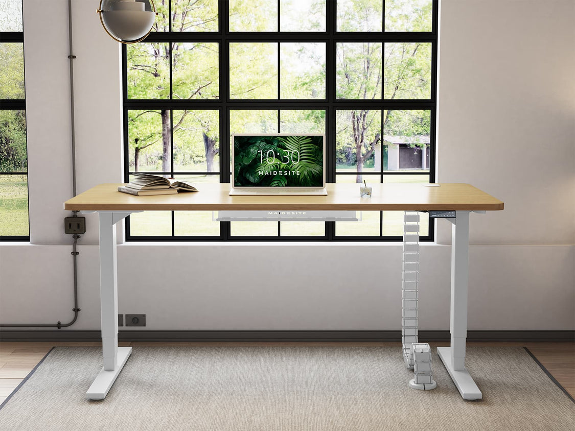 Maidesite T2 Pro Plus - Electric Height Adjustable Standing Desk Frame ...