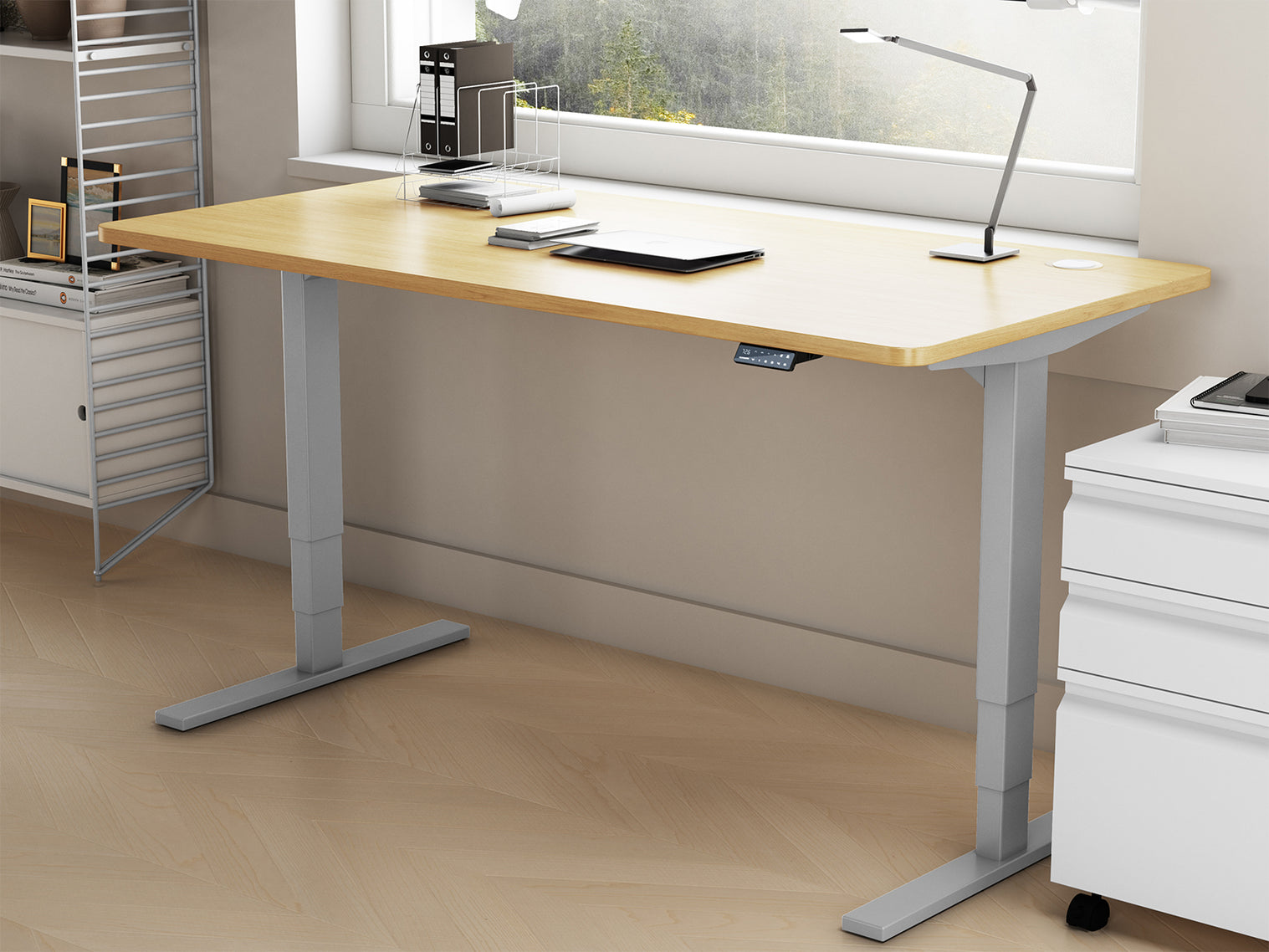 Maidesite T2 Pro Plus - Electric Height Adjustable Standing Desk Frame ...