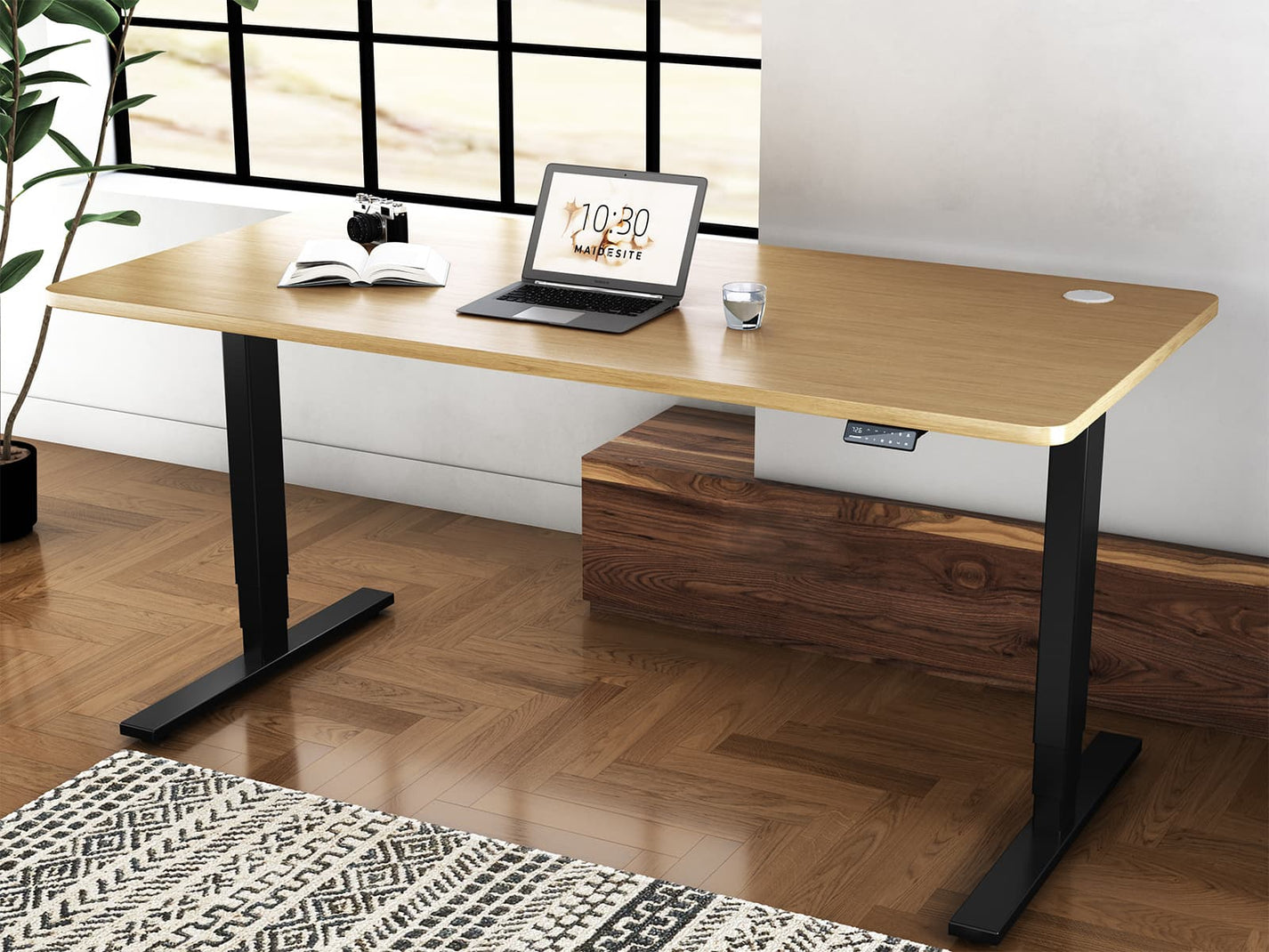 Maidesite T2 Pro Plus - Electric Height Adjustable Standing Desk Frame ...