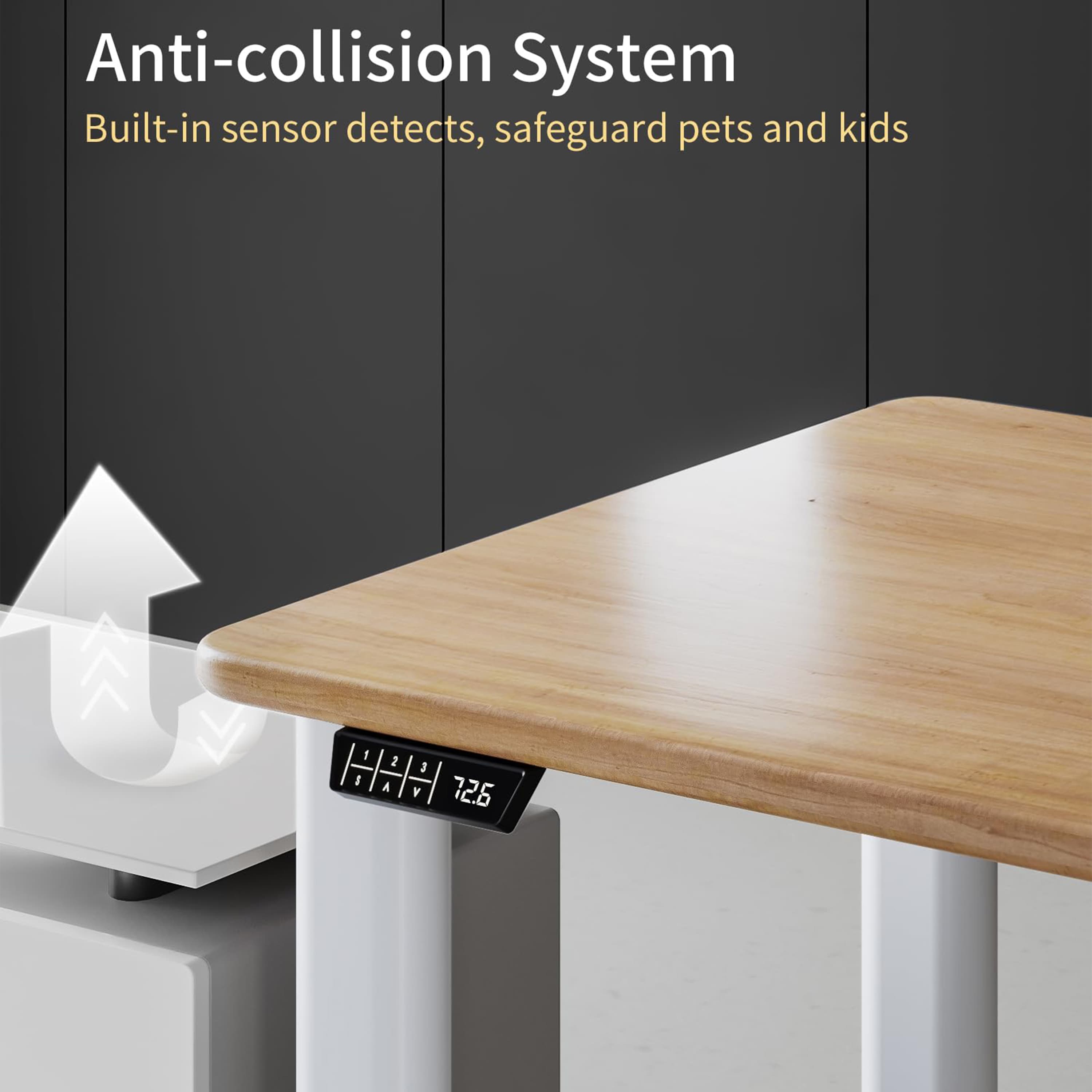 Maidesite T4 Pro Plus - 4 Leg Electric Stand Up Desk Frame – MaidesiteUK