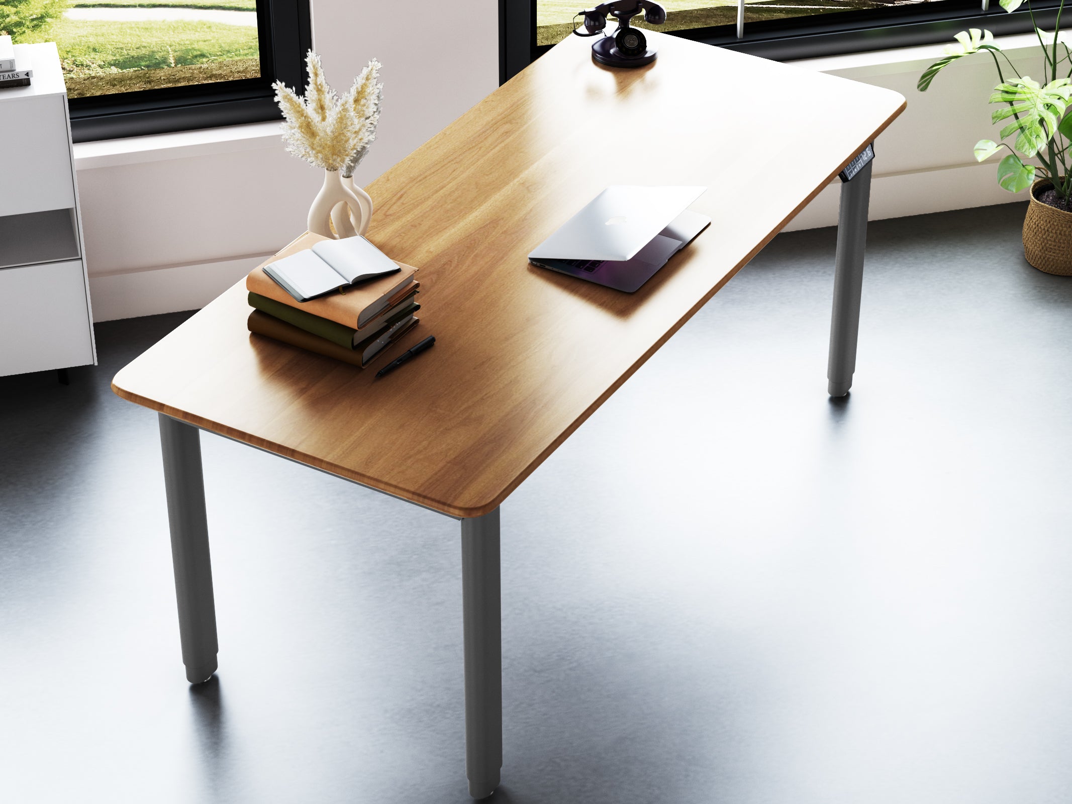 Maidesite T4 Pro Plus - 4 Leg Electric Stand Up Desk Frame – MaidesiteUK