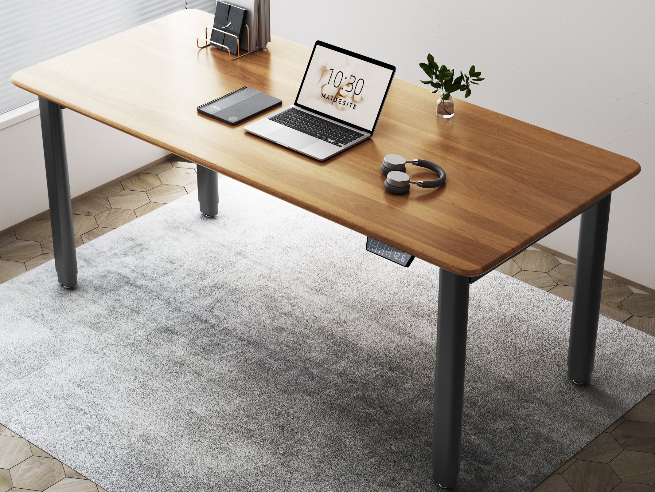 Maidesite T4 Pro Plus - 4 Leg Electric Stand Up Desk Frame – MaidesiteUK