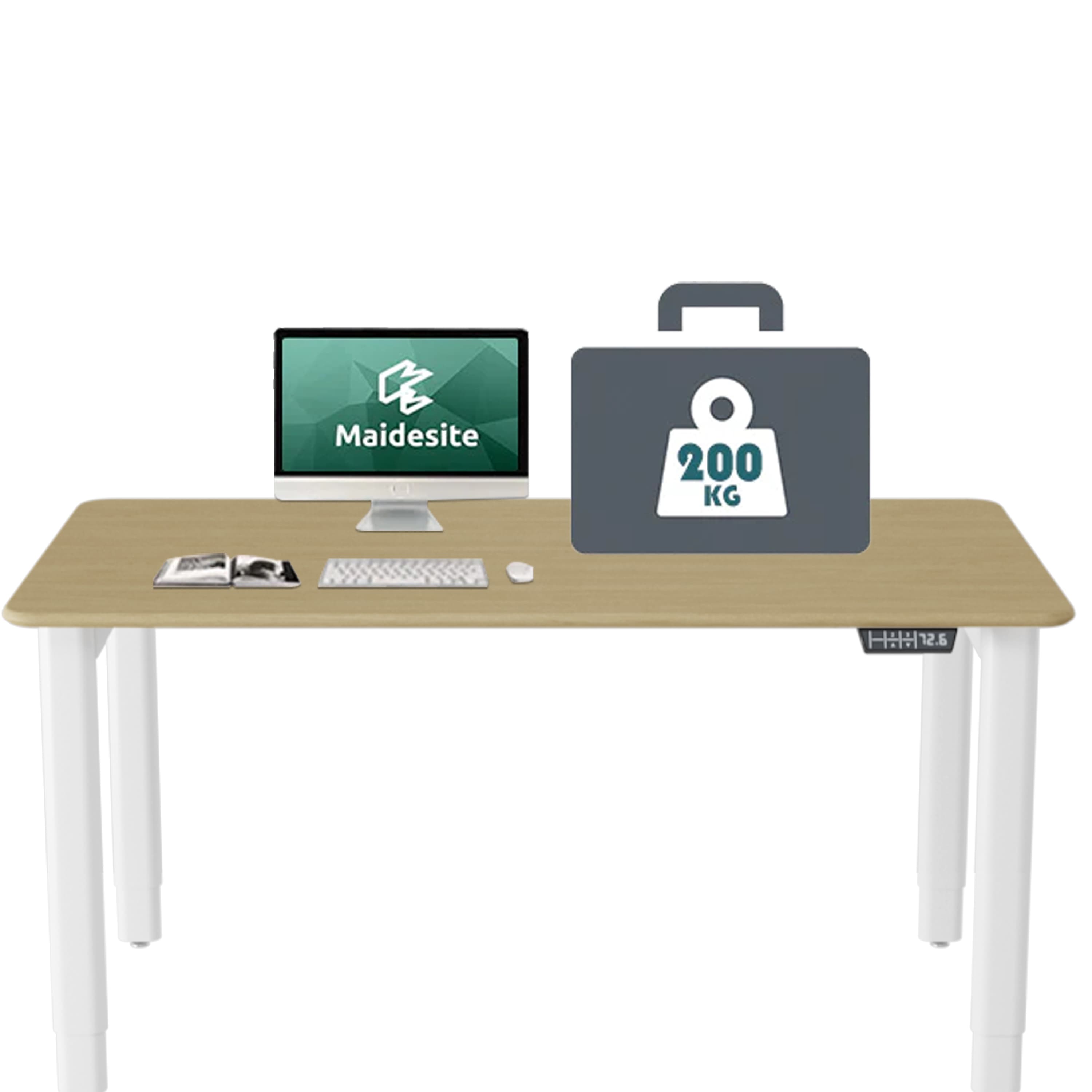 Maidesite T4 Pro Plus - 4 Leg Electric Stand Up Desk Frame – MaidesiteUK