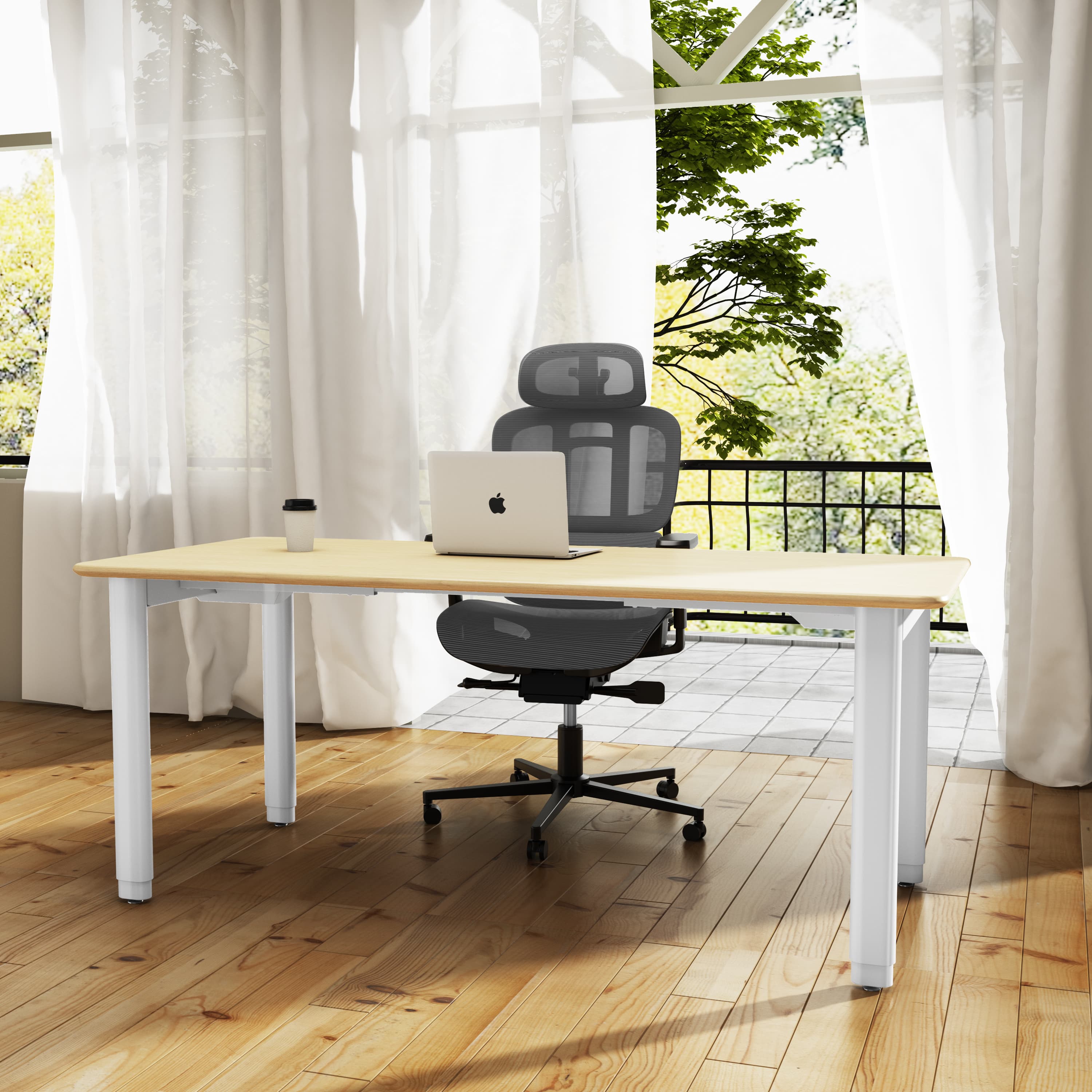 Maidesite T4 Pro Plus - 4 Leg Electric Stand Up Desk Frame – MaidesiteUK