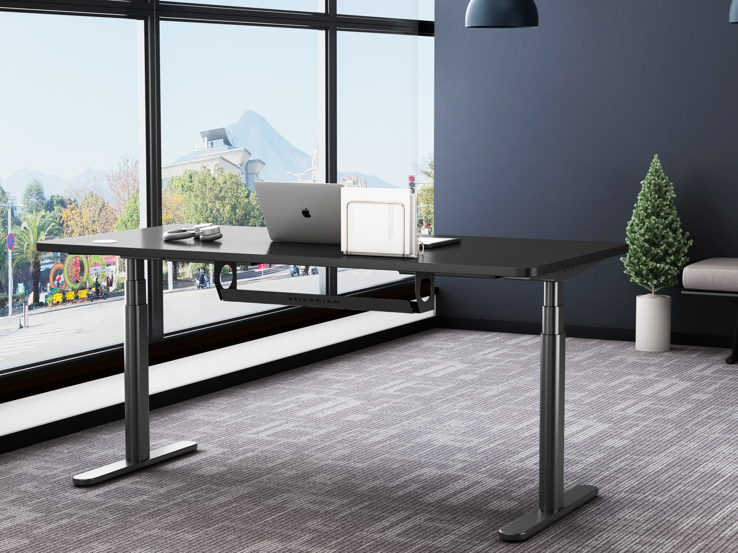 Maidesite TH2 Pro Plus - Electric Standing Desk Height Adjustable Tabl ...