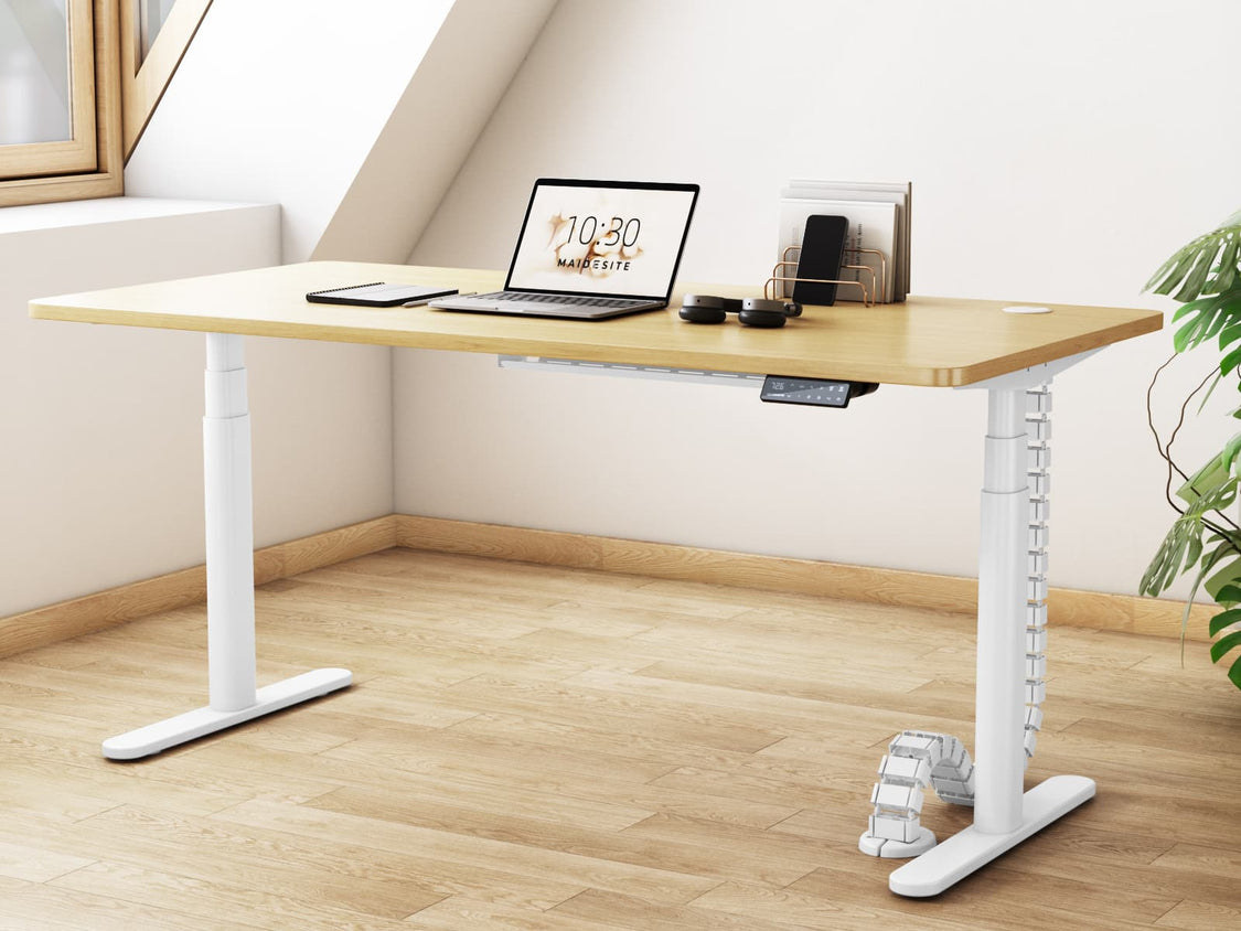 Maidesite TH2 Pro Plus - Electric Standing Desk Height Adjustable Tabl ...