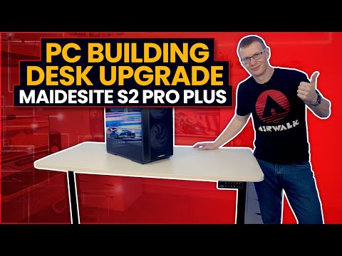 Maidesite T2 Pro Plus - Electric Height Adjustable Standing Desk Frame ...